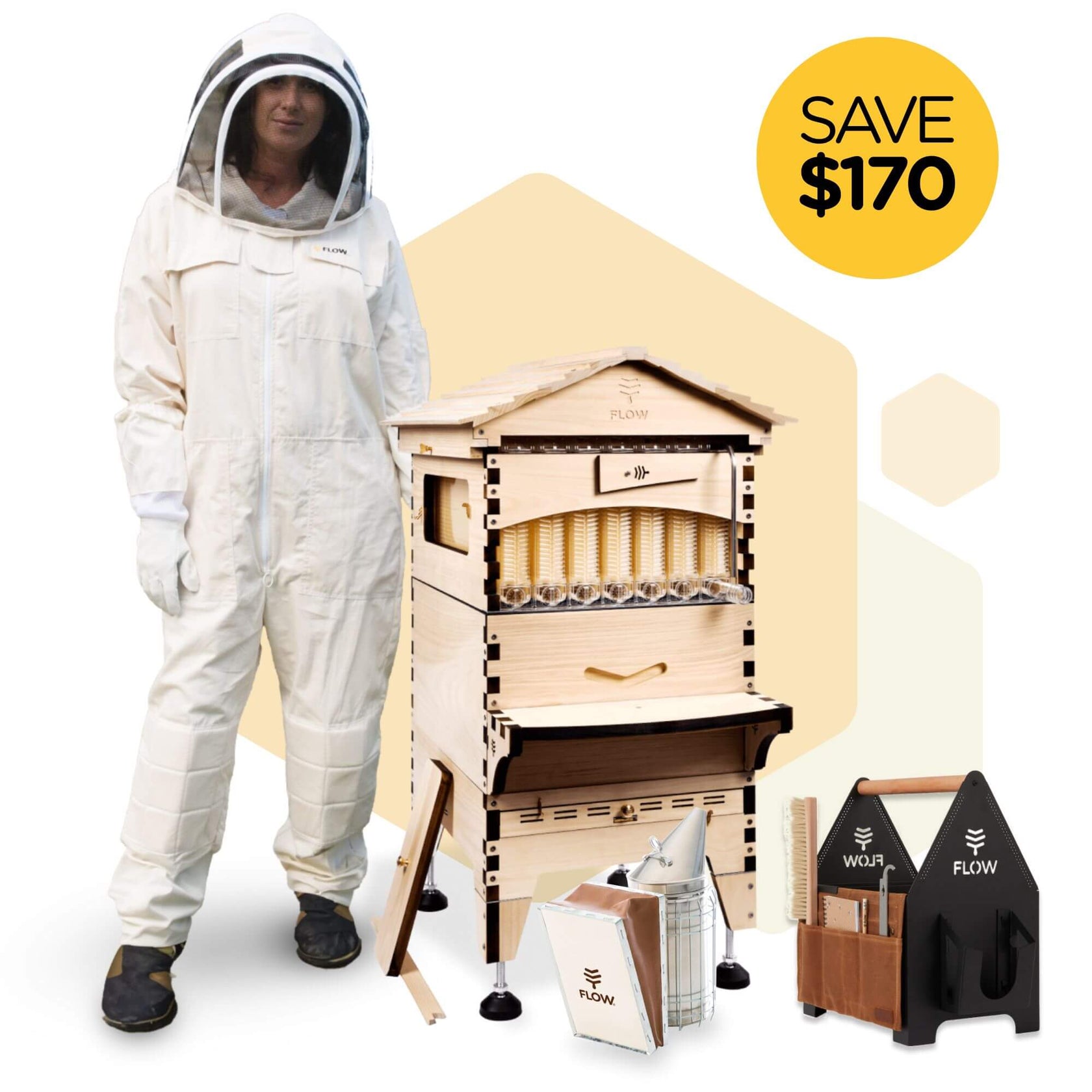 Beehive Starter Kit for Australia | Deluxe Starter Bundle - Flow Hive AU