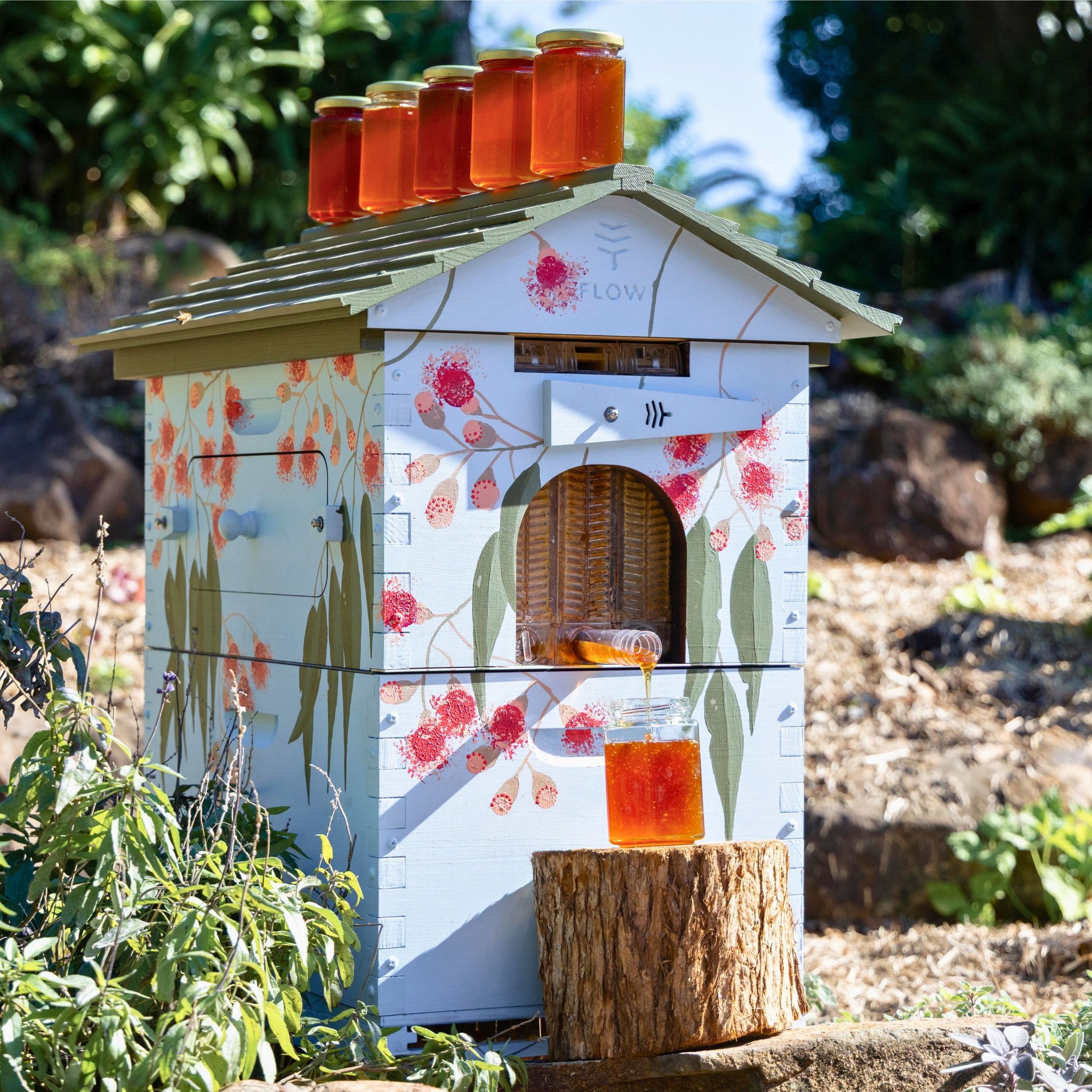 Flow Hive Hybrid | Harvest both fresh honeycomb and honey - Flow Hive AU